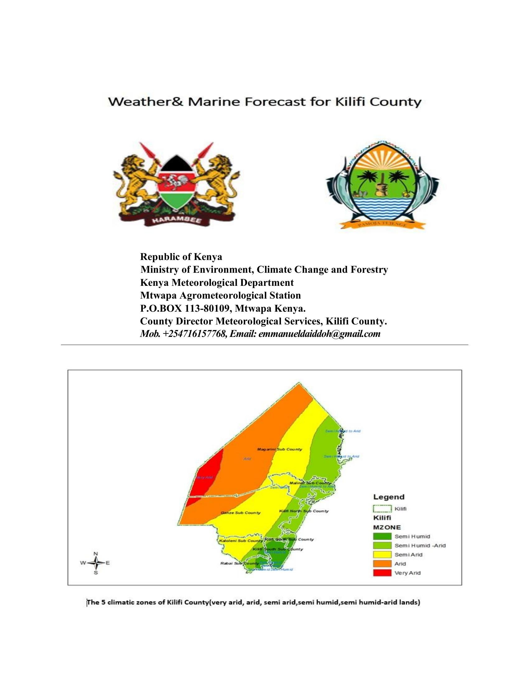 Kilifi County weekly 30 Sept.-6 Oct. 2025
